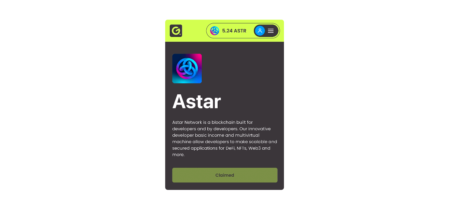 A Complete Participation and Claiming Guide to Astar Airdrop - Grabber