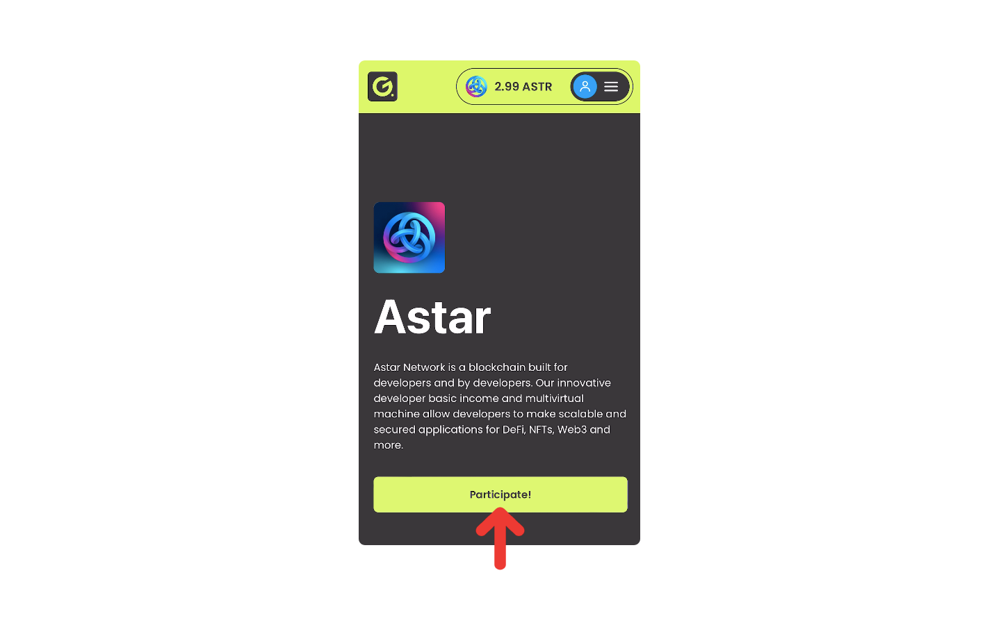A Complete Participation and Claiming Guide to Astar Airdrop - Grabber